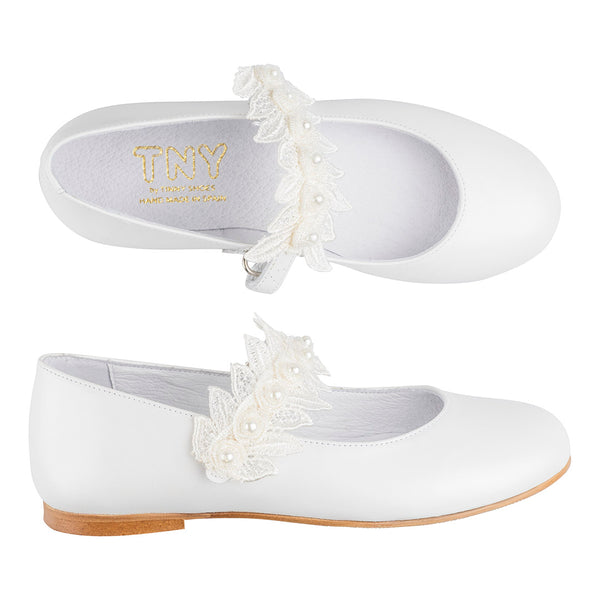 Perla Shoe - Ivory - Darcybow